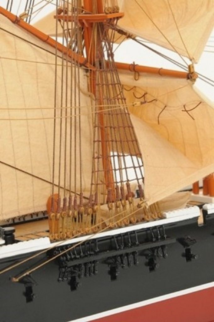 HMS Warrior Model Ship,handcrafted,wooden,ready made,Premier range ...