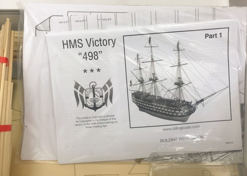 HMS Victory Model Ship Kit, Wooden Model Kits, Billings Boats for Sale ...