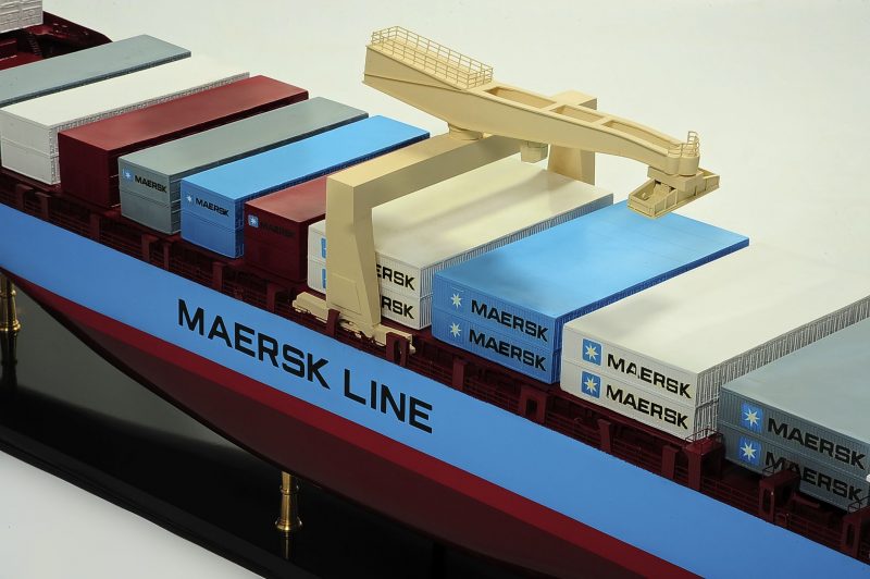 Container Model Ship 2, Bespoke Ship & Boat Models, High-Quality Model ...