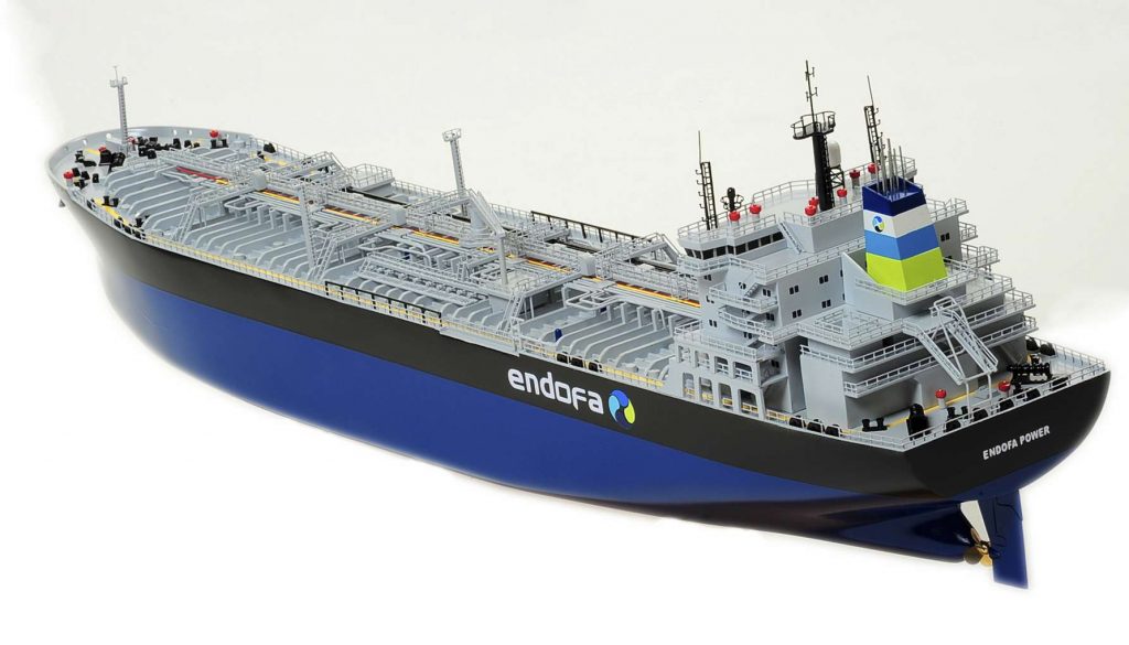 Oil Tanker Model Ship