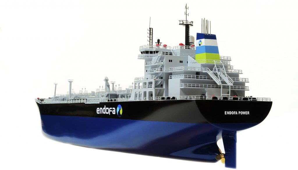 Oil Tanker Model Ship
