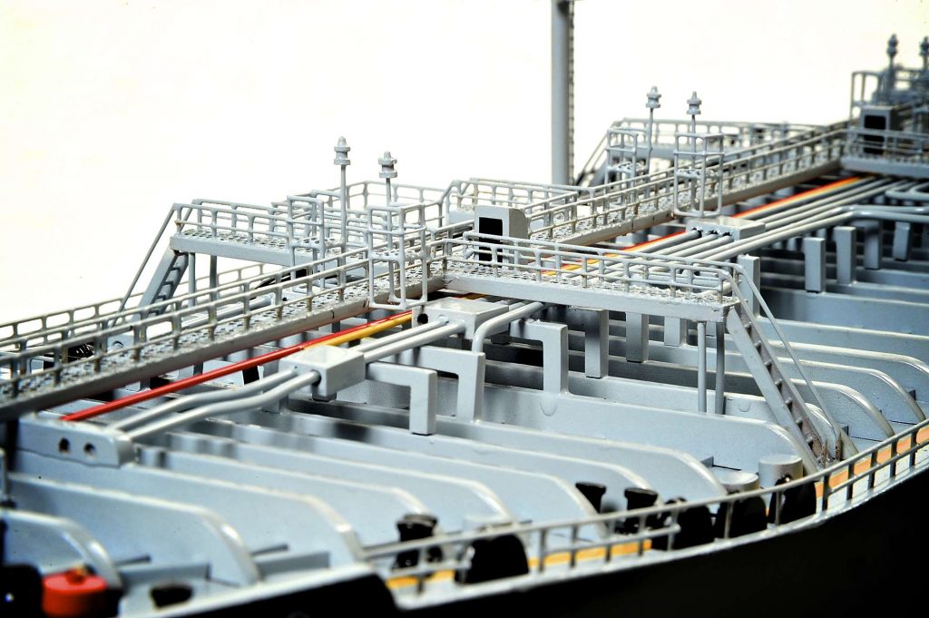 Oil Tanker Model Ship