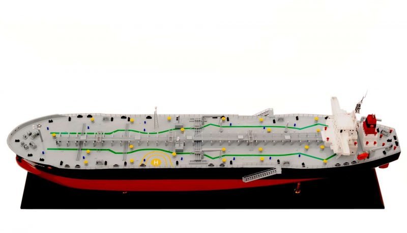 Very Large Crude Oil (VLCC) Tanker, Bespoke Model Ships, Oil Tanker ...