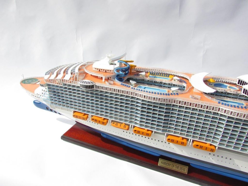 Cruise Ship Models - Harmony of the Sea Model Boat