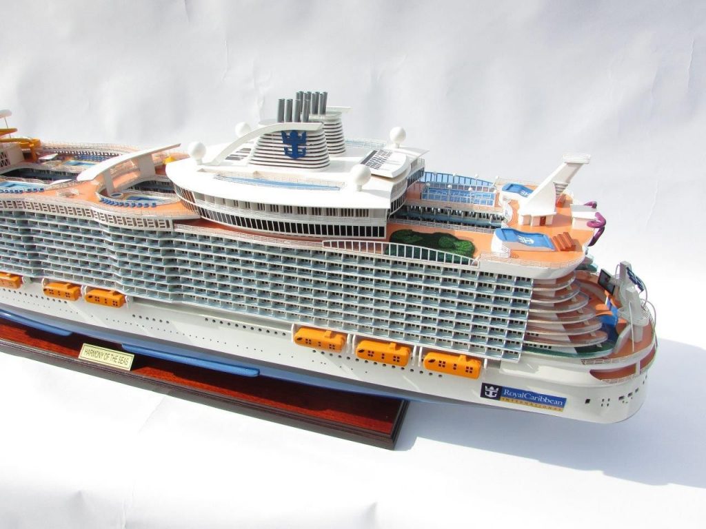 Cruise Ship Models - Harmony of the Sea Model Boat