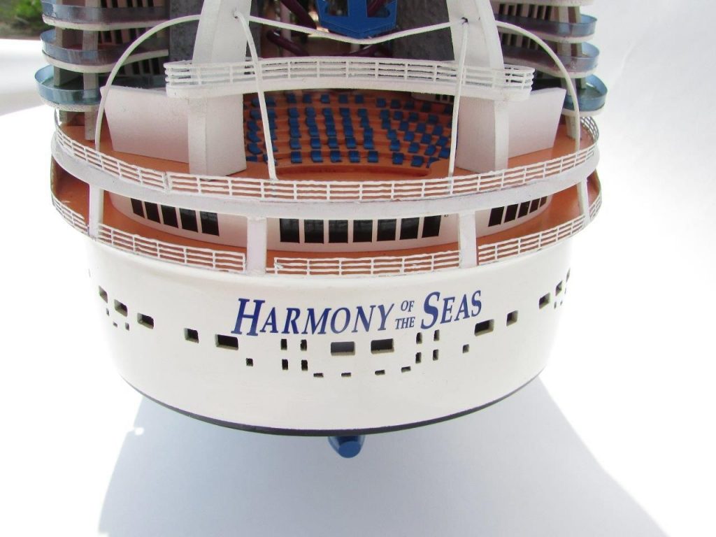 Cruise Ship Models - Harmony of the Sea Model Boat