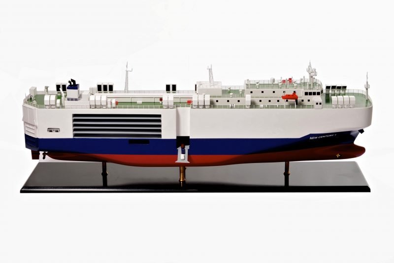 New Century 1 Vehicle Carrier Model Ship, Bespoke Ship Models, Panama ...