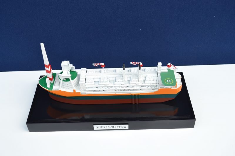 Glen Lyon FPSO Mini Model, Museum-Quality Replica, Home & Office Decor ...